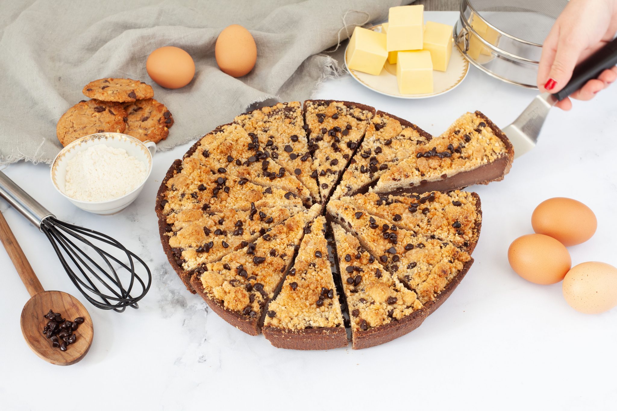 Flan Pâtissier Choco-Cookies - Boulangerie Bakery