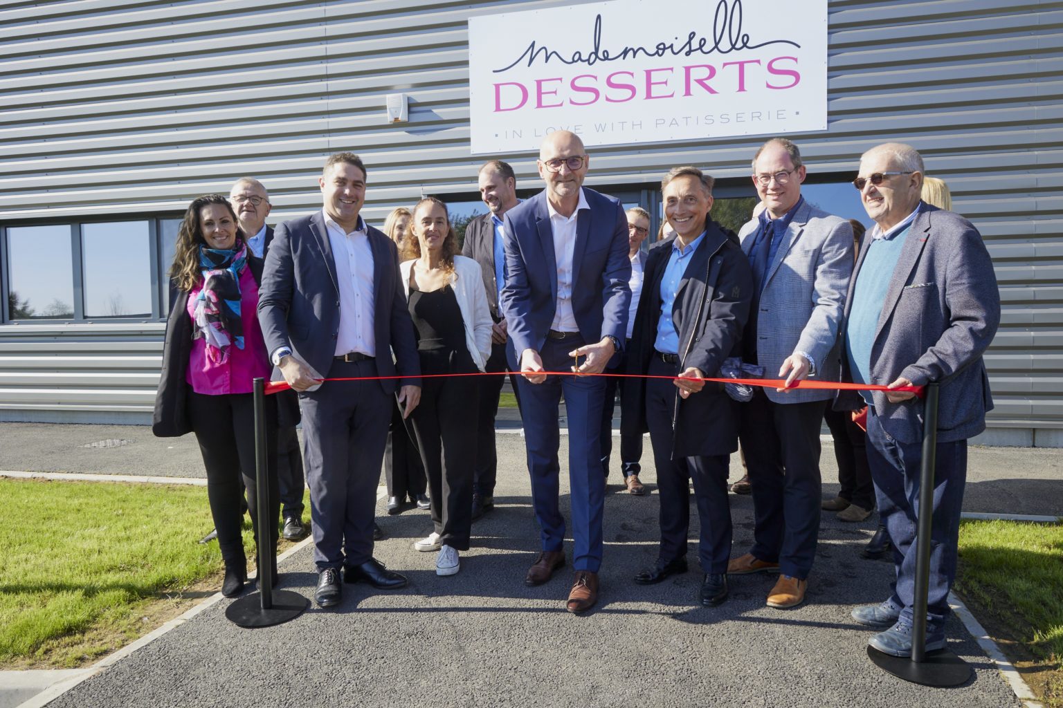 Mademoiselle Desserts inaugure l'extension du site de Tincques ...