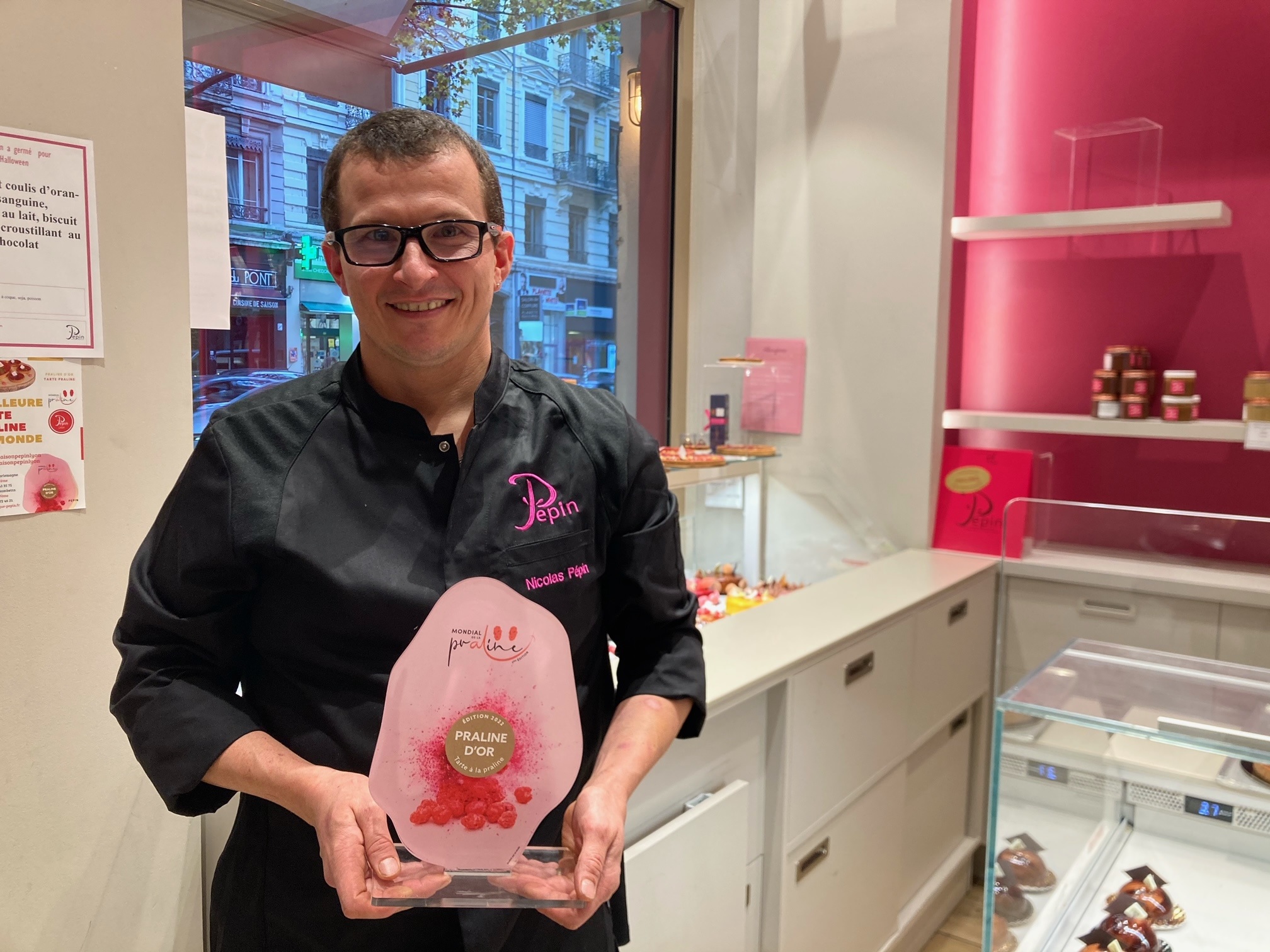 Nicolas Pépin, premier champion du monde de la tarte à la praline ...