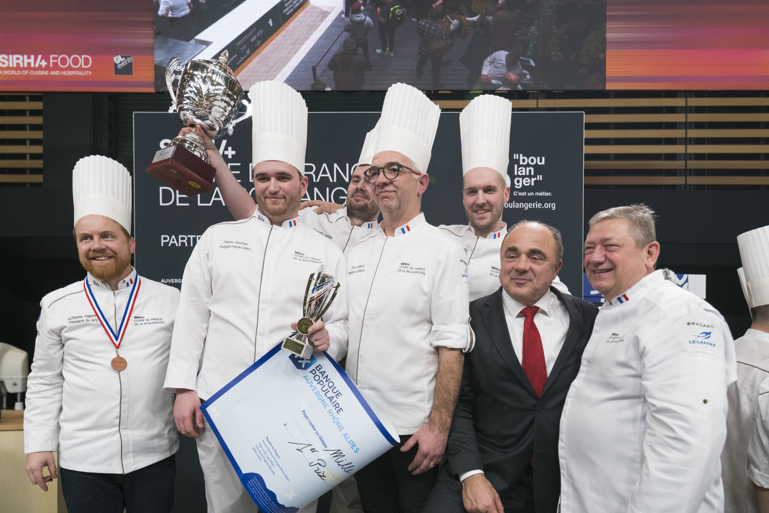 La Bourgogne Franche Comté domine la Coupe de France de la Boulangerie ...