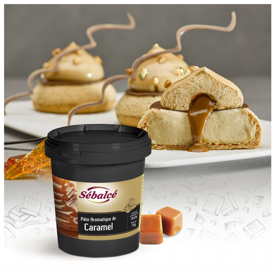 Pâtes aromatiques - Boulangerie Bakery