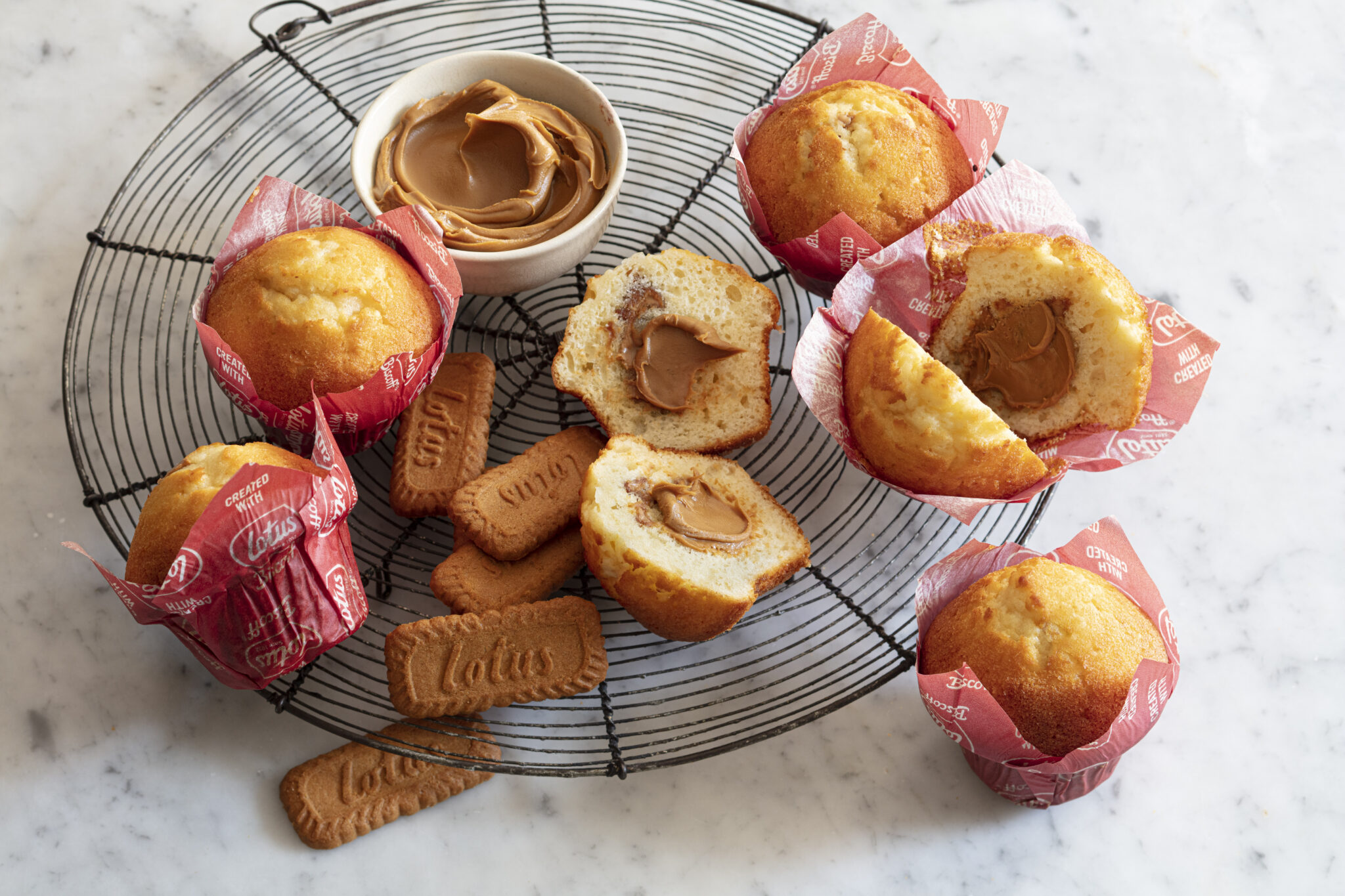 Délifrance lance son Muffin Lotus Biscoff® Spéculoos - Boulangerie Bakery